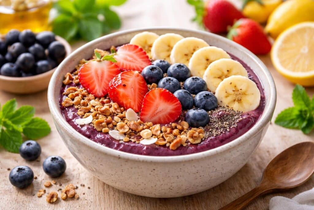 Les recettes délicieuses à base de super aliments acai pour booster ...